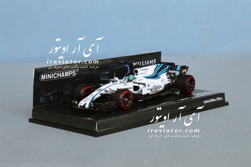 ماکت ماشین مسابقه فرمول وان Felipe Massa Williams FW40